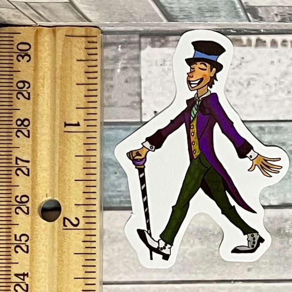 Office | 110 Willy Wonka Waterproof Vinyl Sticker Decal | Poshmark